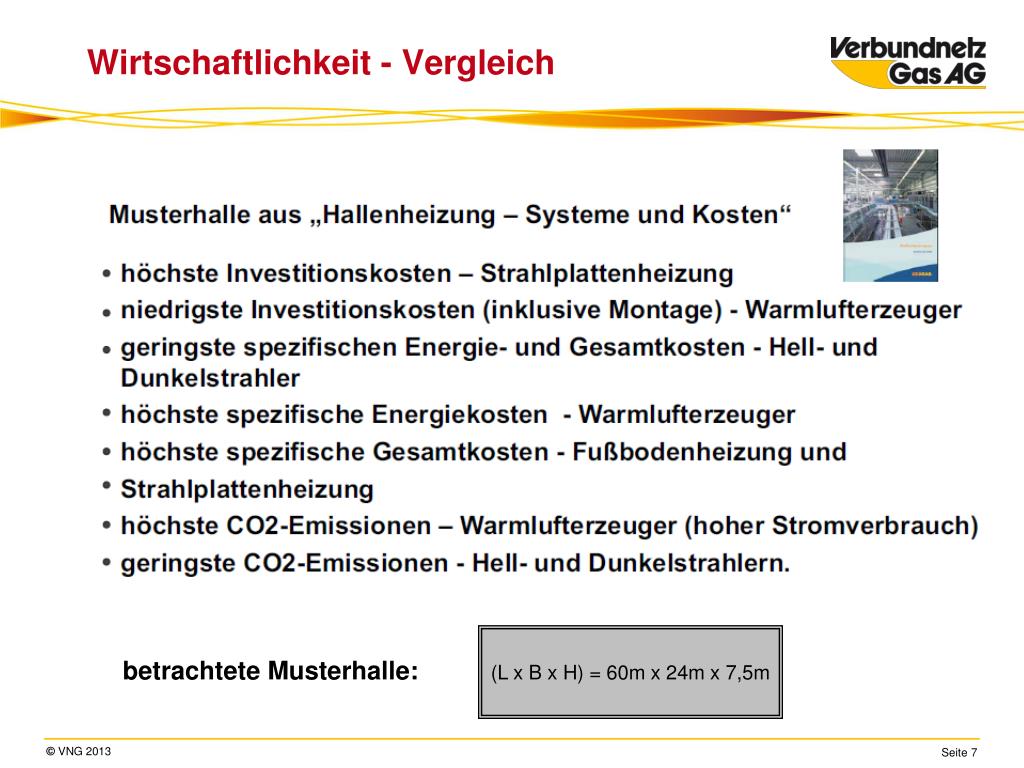 PPT - Comparative Analysis of Gas Hall Heating Systems for Energy ...