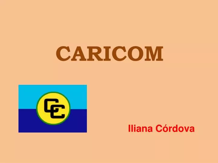 PPT - CARICOM PowerPoint Presentation, free download - ID:3814856