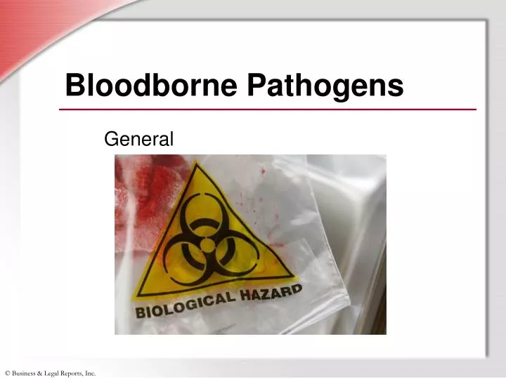 PPT - Bloodborne Pathogens PowerPoint Presentation, free download - ID ...