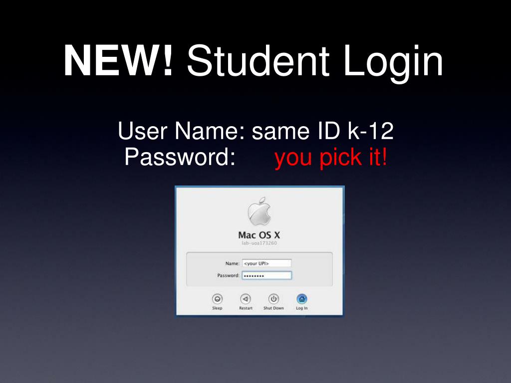 PPT - iMac Lab & BBMS Server: Student Orientation PowerPoint ...