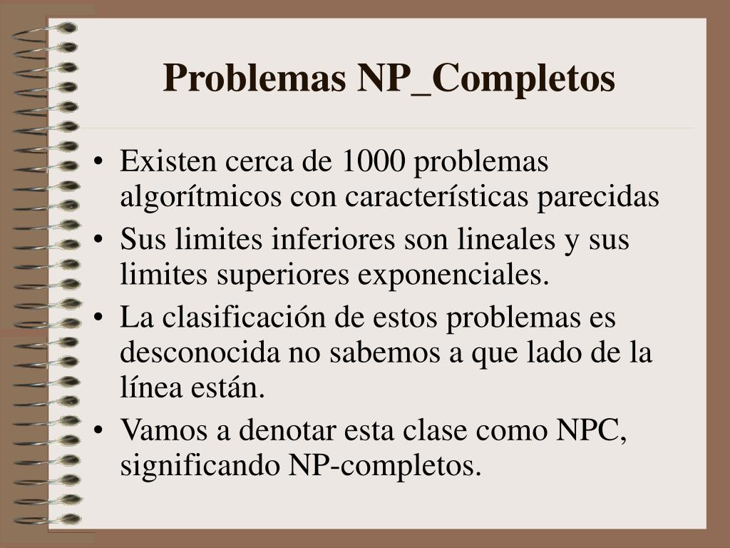 PPT - Introducción a la NP_Completitud PowerPoint Presentation, free ...