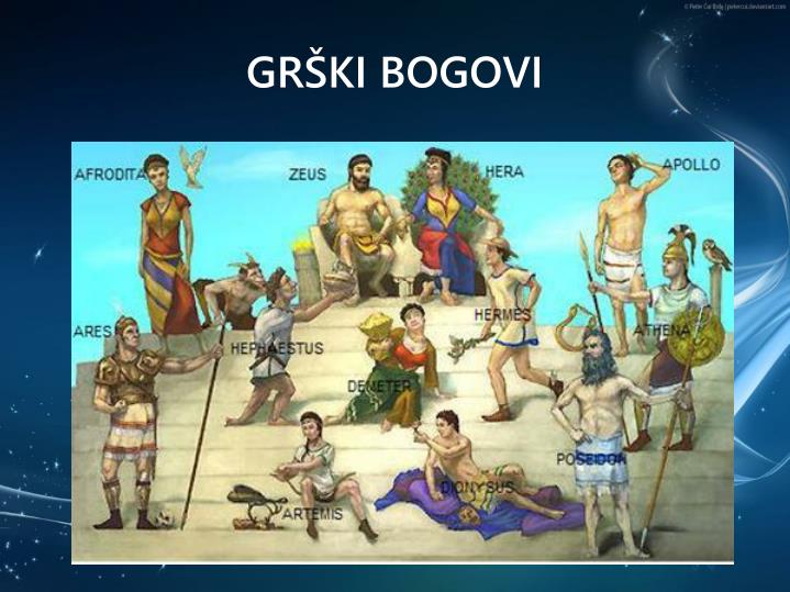PPT - GRŠKI IN RIMSKI BOGOVI PowerPoint Presentation - ID:3818023
