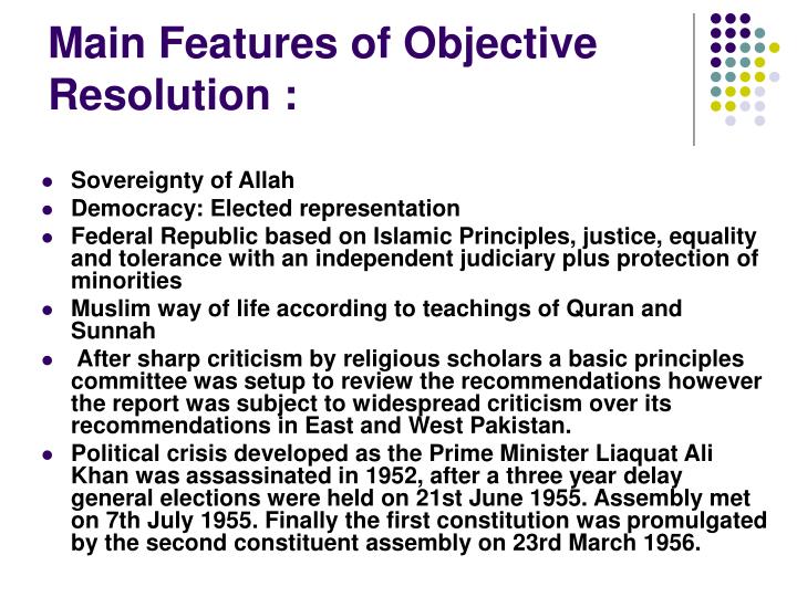 PPT - Constitutional Development Of Pakistan since 1947 to the present ...
