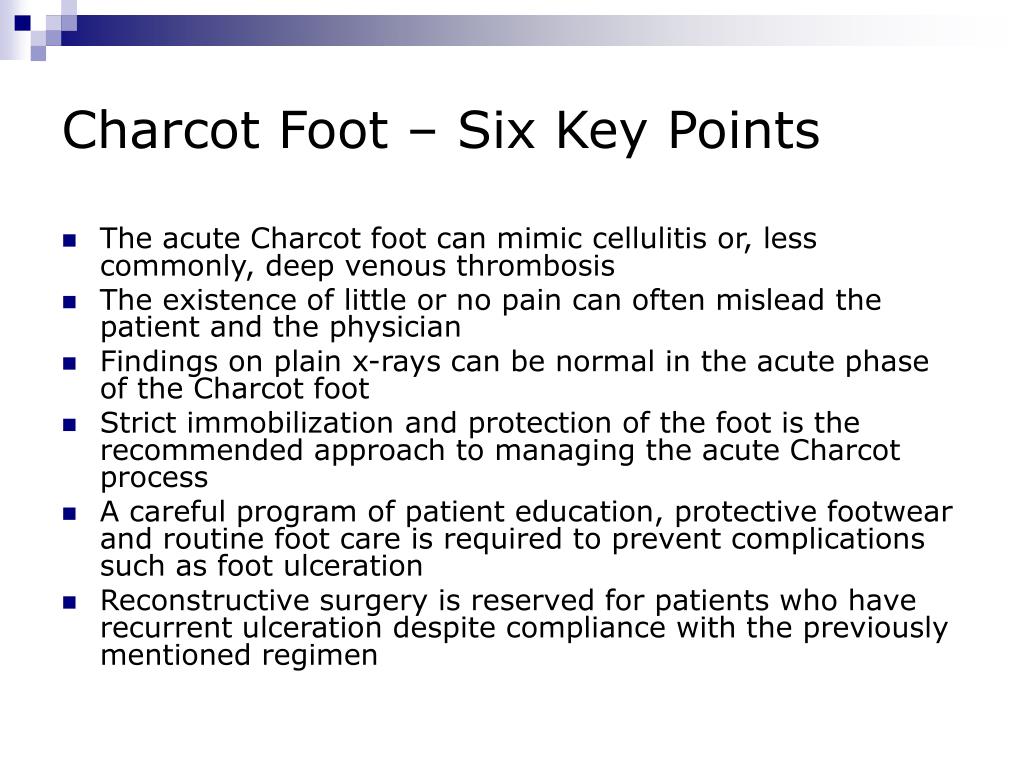 PPT - Orthotic Treatment of The Neuropathic Diabetic Foot PowerPoint ...