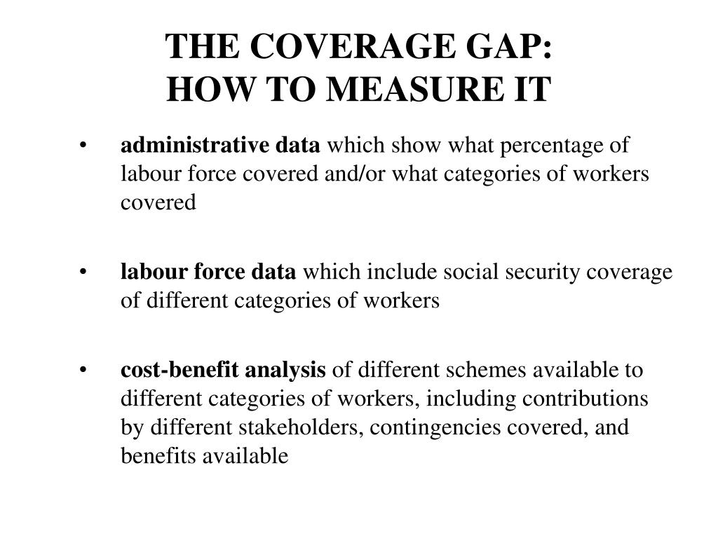 Ppt Addressing The Coverage Gap In Informal Labour Markets Powerpoint