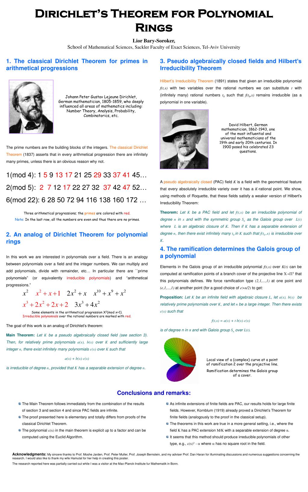 PPT - Dirichlet’s Theorem for Polynomial Rings PowerPoint Presentation ... PPT - Dirichlet’s Theorem for Polynomial Rings PowerPoint Presentation ...