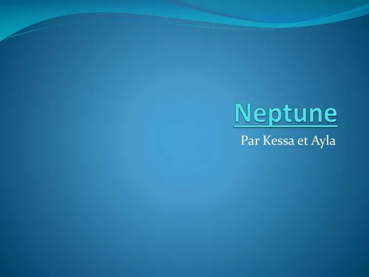 PPT - Neptune PowerPoint Presentation, free download - ID:3821781