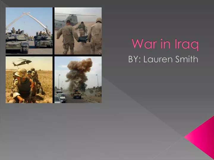 PPT - War in Iraq PowerPoint Presentation, free download - ID:3822408