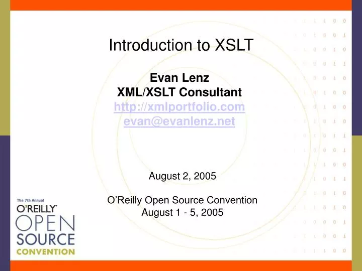 PPT - Introduction to XSLT PowerPoint Presentation, free download - ID ...