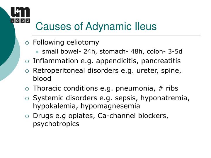 PPT - Intestinal obstruction PowerPoint Presentation - ID:3823076