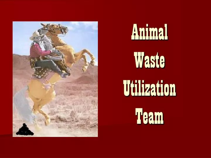 PPT - Animal Waste Utilization Team PowerPoint Presentation, free ...