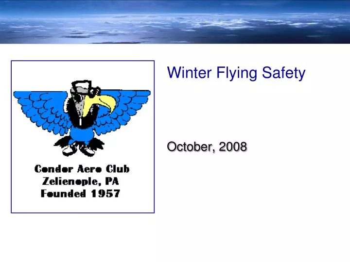 PPT - Winter Flying Safety PowerPoint Presentation, free download - ID ...