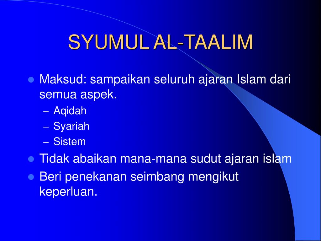 PPT - SYUMULIYAT AL-DA`WAH PowerPoint Presentation, free download - ID ...