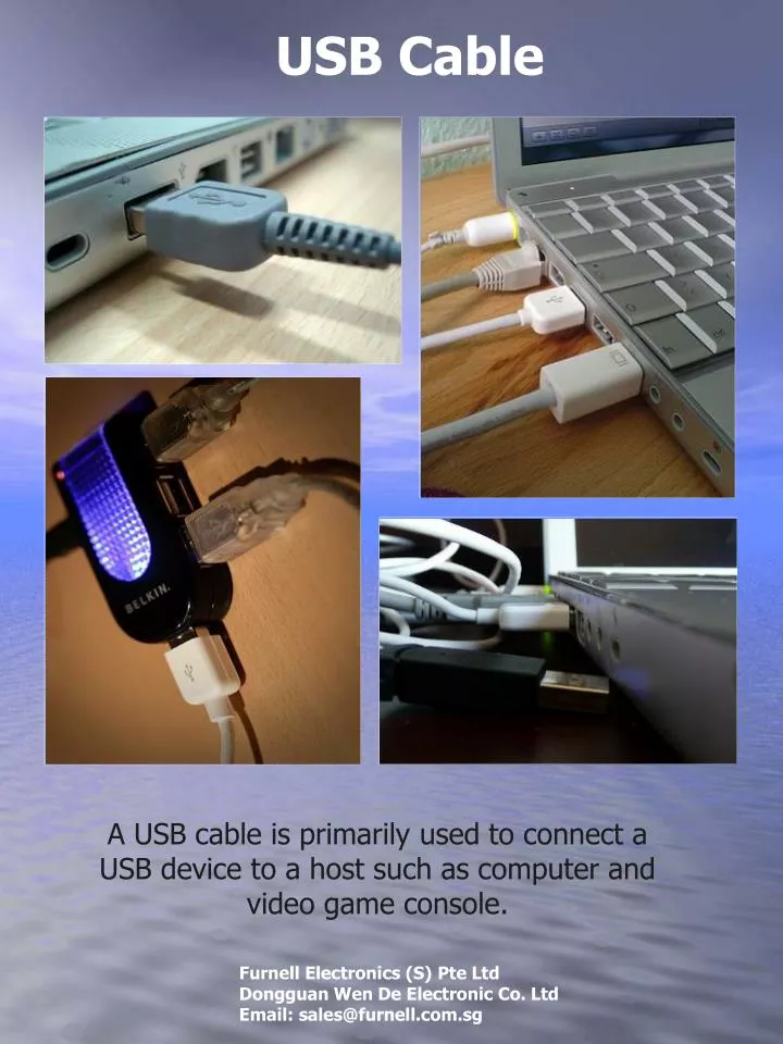 PPT - USB Cable PowerPoint Presentation, free download - ID:3827011