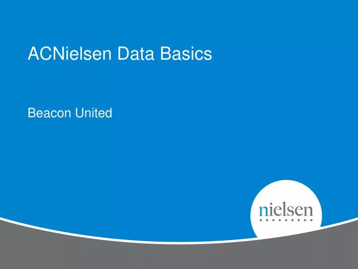 PPT - ACNielsen Data Basics PowerPoint Presentation, free download - ID ...