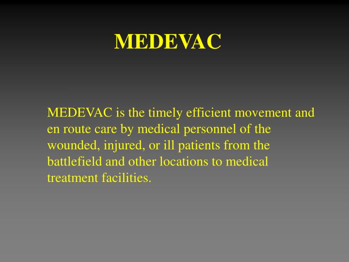 PPT - 9 Line MEDEVAC PowerPoint Presentation - ID:3829527