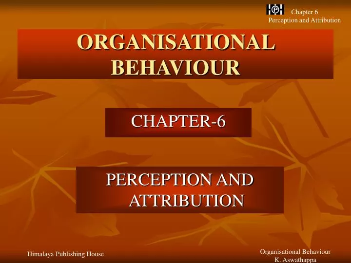 PPT - ORGANISATIONAL BEHAVIOUR PowerPoint Presentation, free download ...