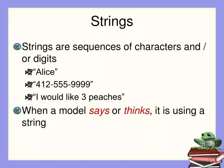 Ppt Strings Powerpoint Presentation Free Download Id 3831366