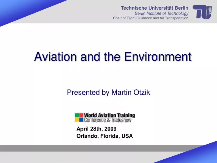PPT - Aviation and the Environment PowerPoint Presentation, free ...