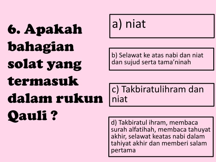 PPT - Rukun solat PowerPoint Presentation - ID:3834843