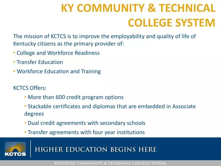 PPT - KY Community & Technical College System PowerPoint Presentation ...