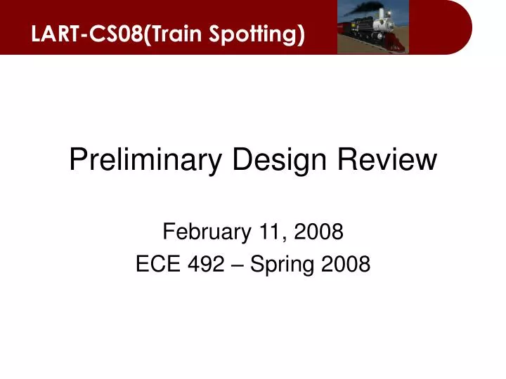 PPT - Preliminary Design Review PowerPoint Presentation, free download ...
