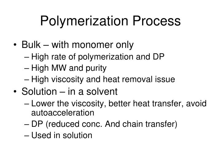 PPT - Polymer Chemistry Free Radical Polymerization PowerPoint ...