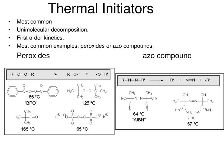PPT - Polymer Chemistry Free Radical Polymerization PowerPoint ...