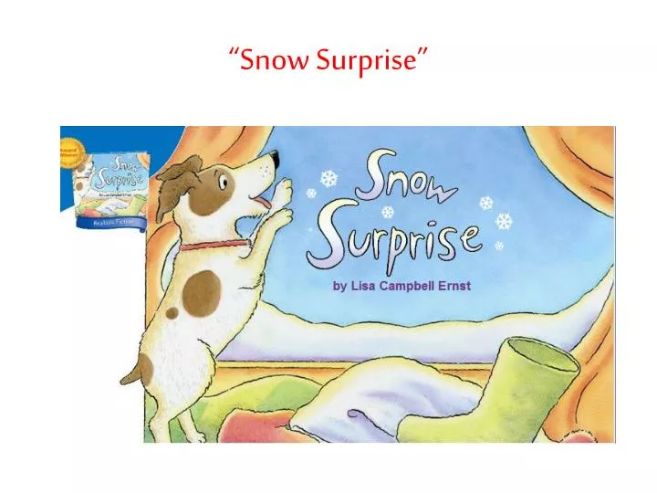 PPT - “Snow Surprise” PowerPoint Presentation, free download - ID:3839093