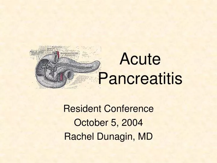 PPT - Acute Pancreatitis PowerPoint Presentation, free download - ID ...