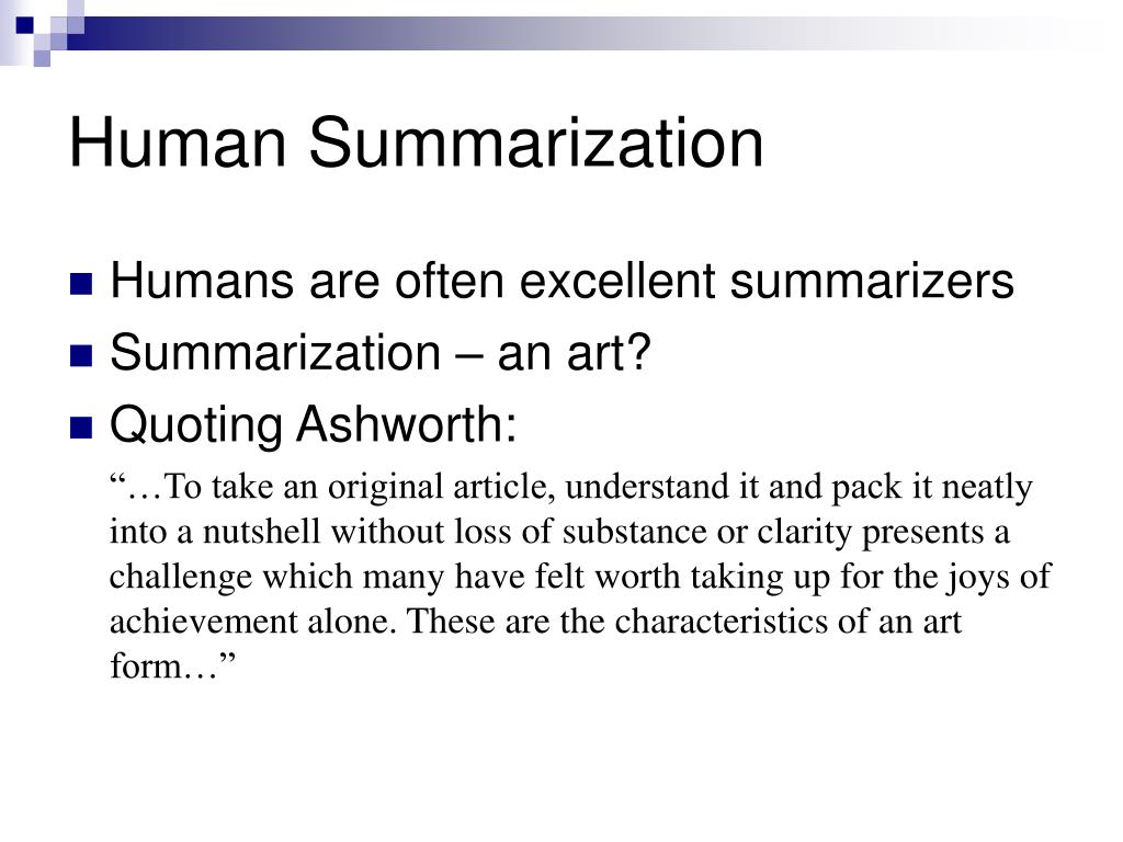 PPT - Automatic Text Summarization PowerPoint Presentation, free ... PPT - Automatic Text Summarization PowerPoint Presentation, free ...