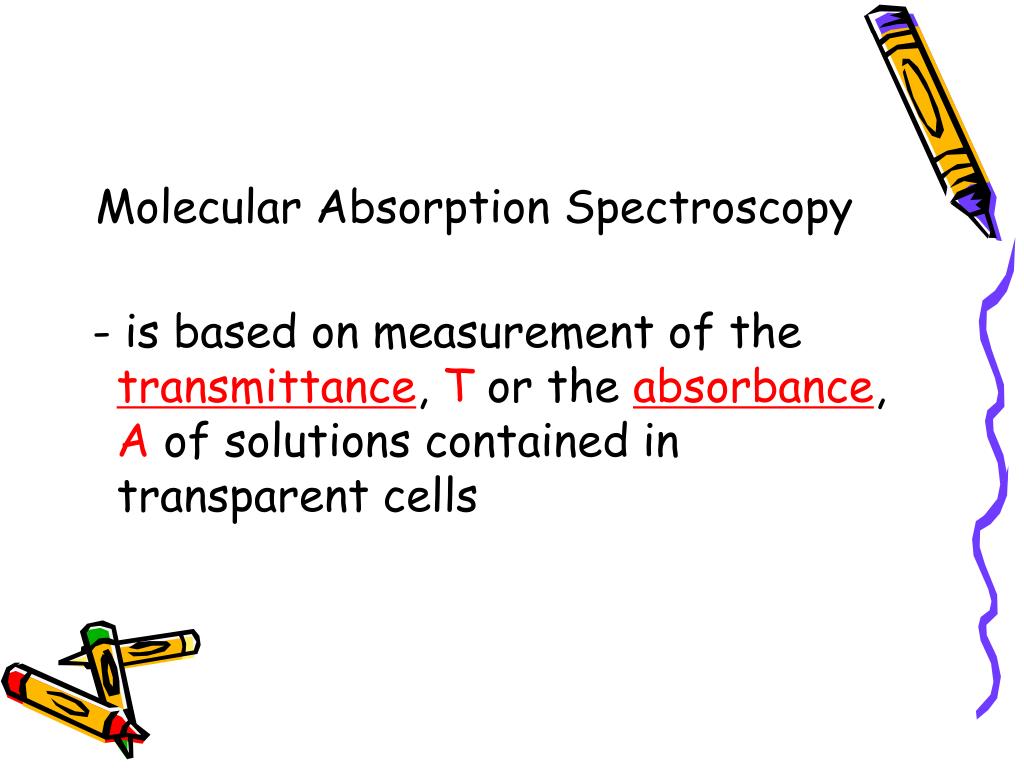 PPT Introduction To Spectroscopic Methods Of Analysis part 2
