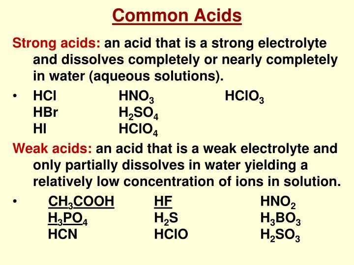 PPT - Acids and Bases PowerPoint Presentation - ID:3842068