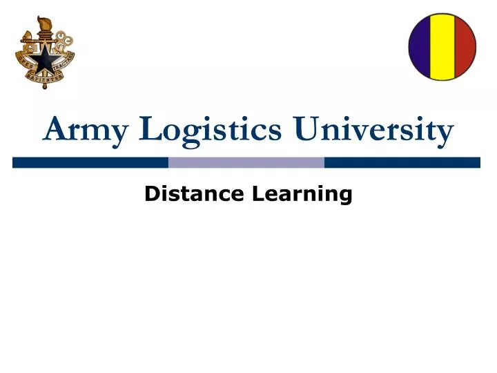 PPT - Army Logistics University PowerPoint Presentation, free download ...