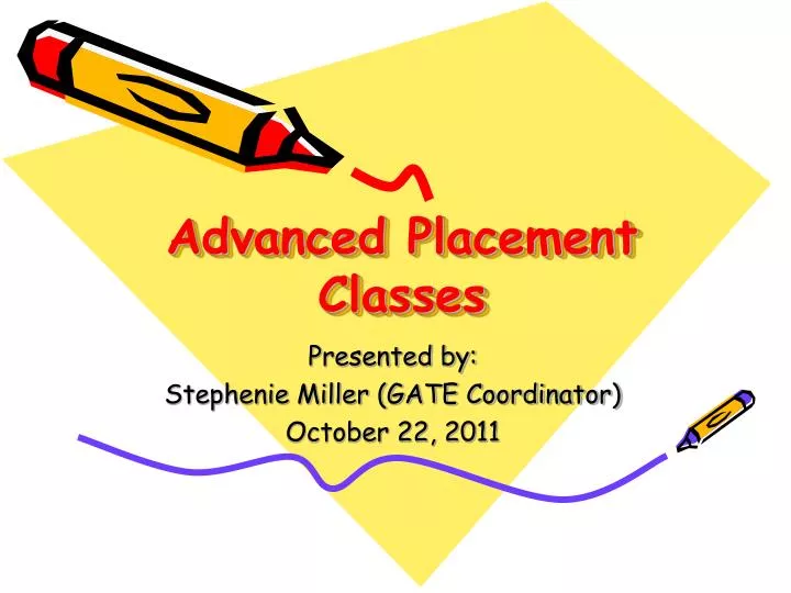 PPT - Advanced Placement Classes PowerPoint Presentation, free download ...