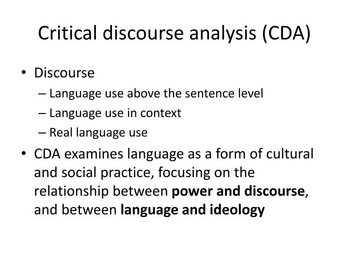 PPT Using Corpora In Critical Discourse Analysis PowerPoint