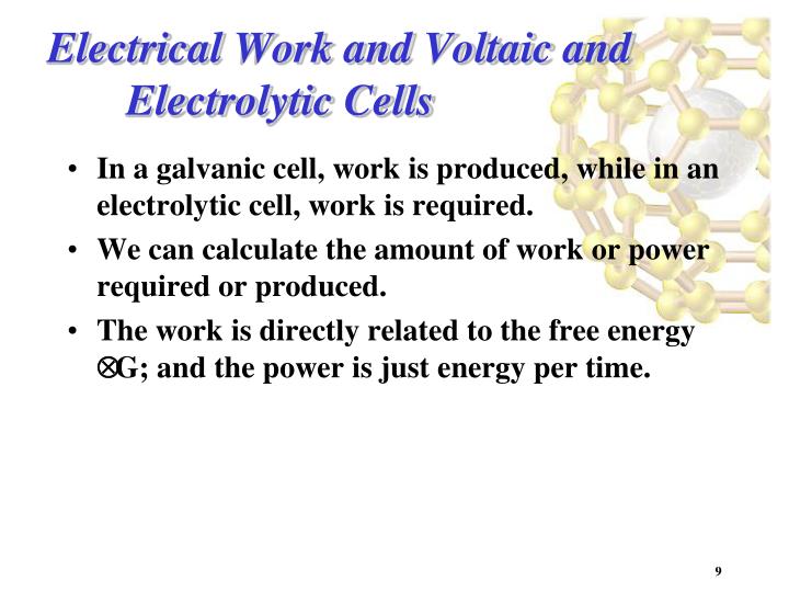 PPT - Electrolytic Cells PowerPoint Presentation - ID:3843001