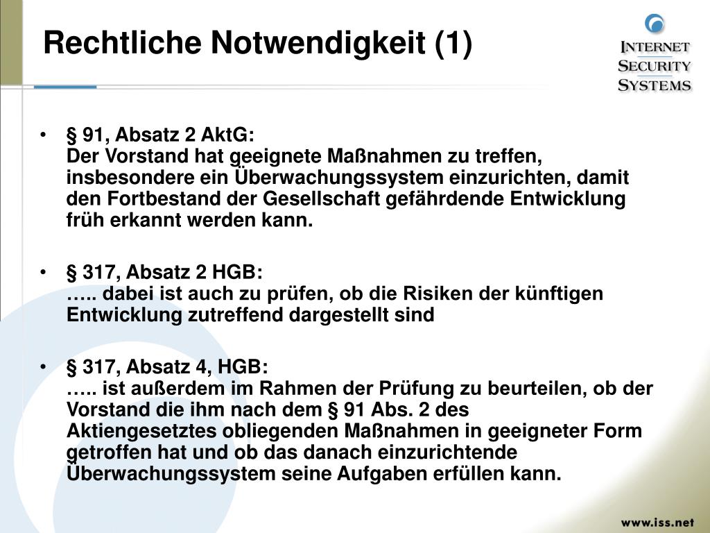 PPT - Enterprise Protection Betriebskonzept IT Security – NUBIT 2003 ...