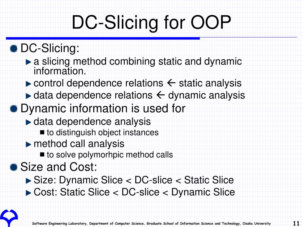 Ppt Debugging Support For Aspect Oriented Program Using Program Slicing And Call Graph
