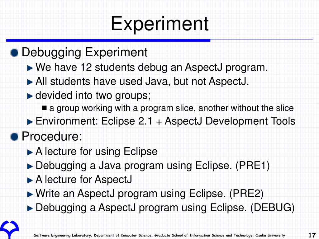 Ppt Debugging Support For Aspect Oriented Program Using Program Slicing And Call Graph