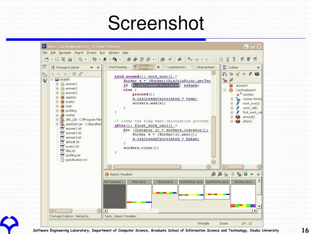 Ppt Debugging Support For Aspect Oriented Program Using Program Slicing And Call Graph 5068