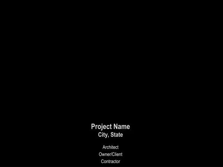 PPT - Project Name City, State PowerPoint Presentation, free download ...