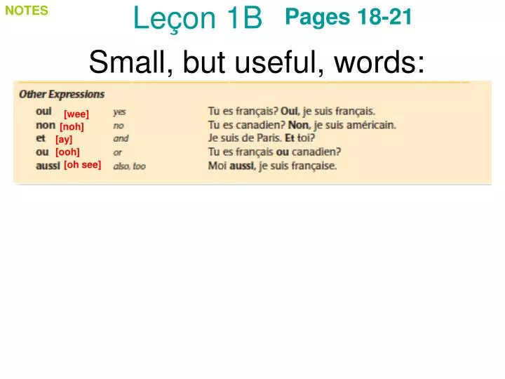 PPT - Small, but useful, words: PowerPoint Presentation, free download ...