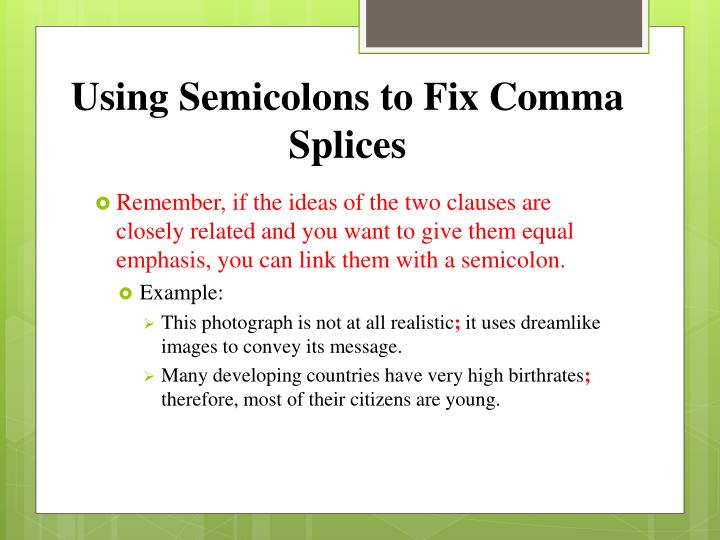 PPT - Mechanics: Semicolons, Colons, & Hyphens PowerPoint Presentation ...