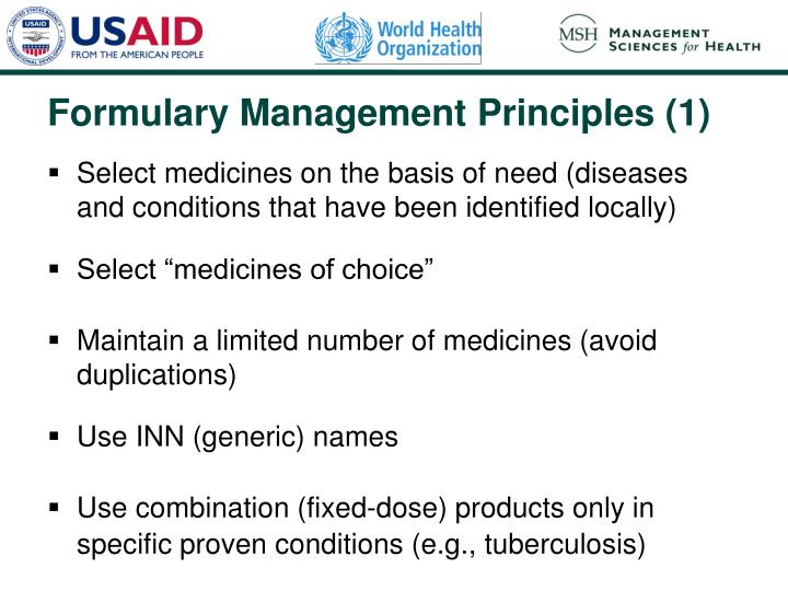 PPT - Session 2. Developing and Maintaining a Formulary PowerPoint ...