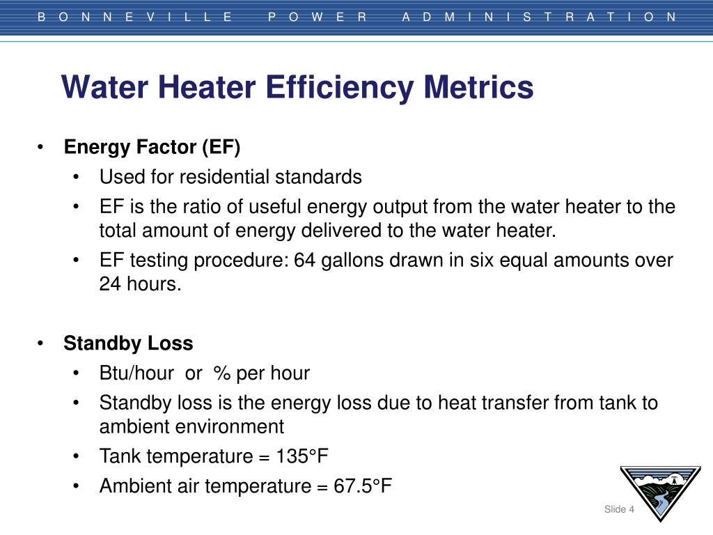 PPT - Energy Savings from Electric Water Heaters in Commercial ...