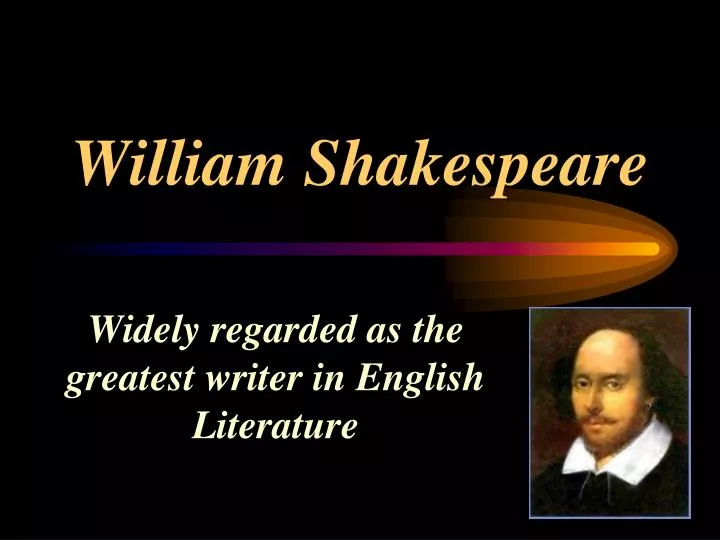 PPT - William Shakespeare PowerPoint Presentation, free download - ID ...