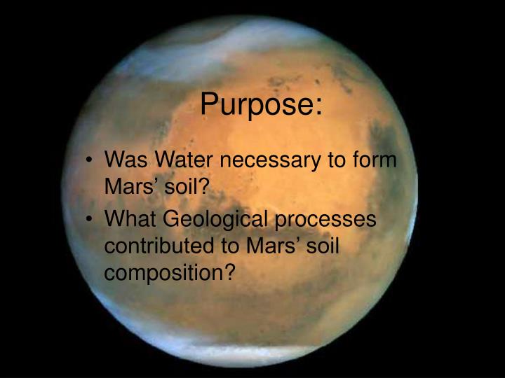 PPT - Martian Soil Analysis With Linear Algebra PowerPoint Presentation ...