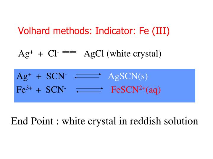 PPT - Argentometric Titration (Precipitation Titration) PowerPoint ...
