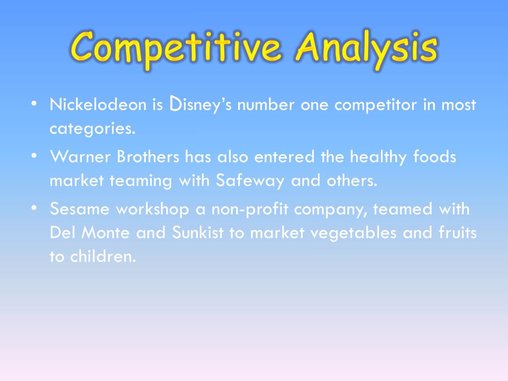 PPT - Disney Consumer Products: Marketing Nutrition to Children ...
